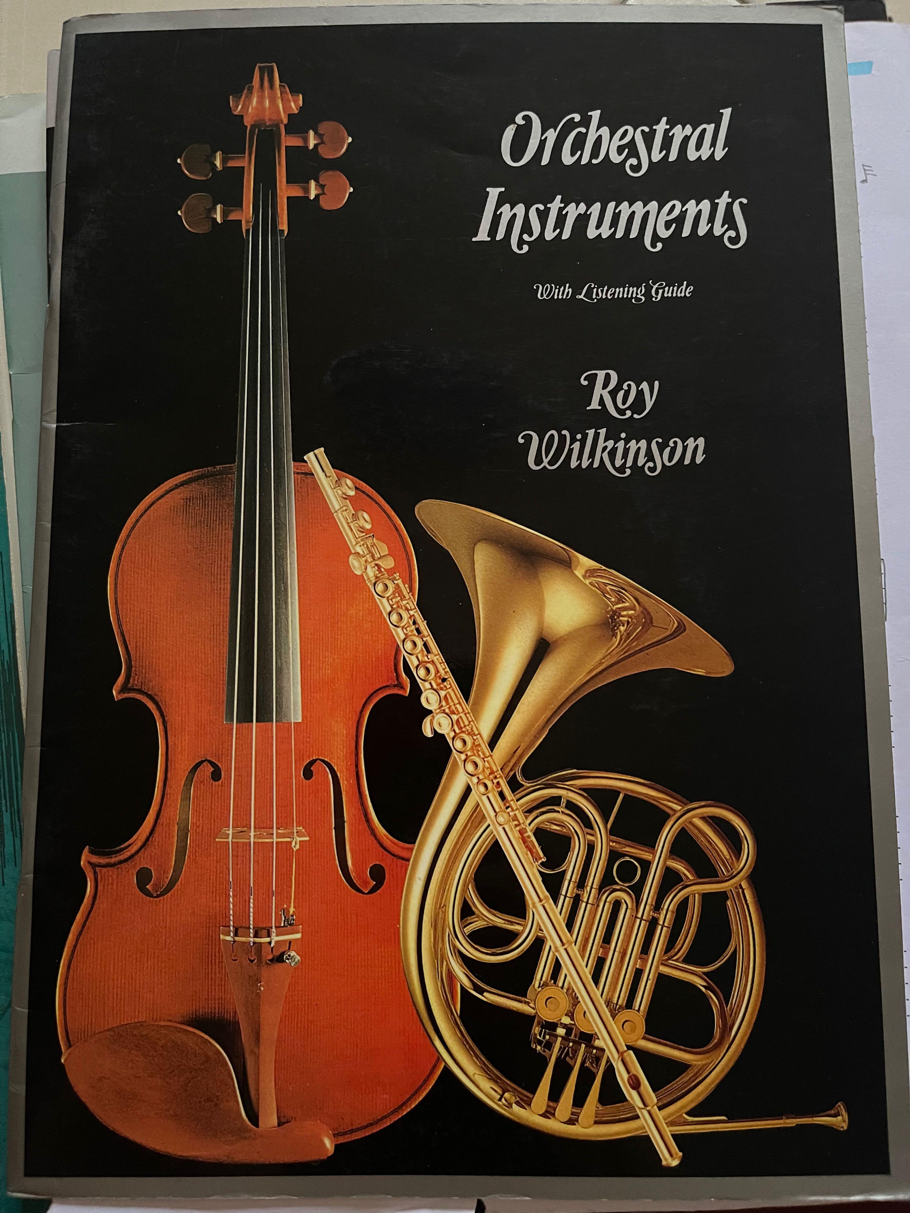 Orchestra Instruments. The Disney Songbook, Hobbies & Toys, Music ...