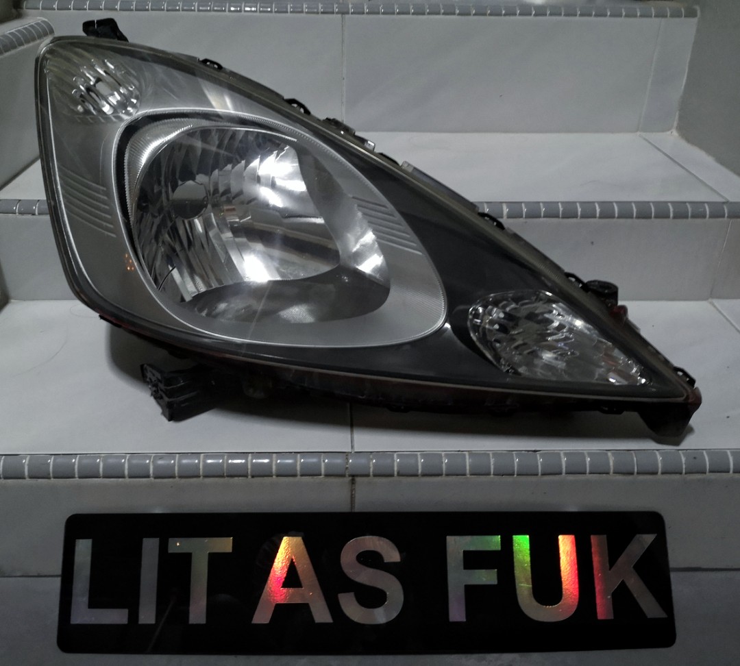 Original Honda Fit GE6 GE8 Headlights Honda Jazz, Car Accessories ...