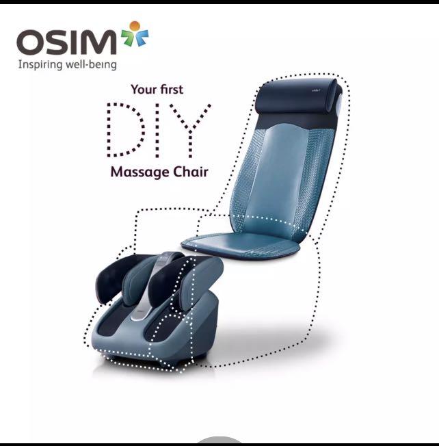 Osim DIY Massage Chair, Health & Nutrition, Massage Devices on Carousell