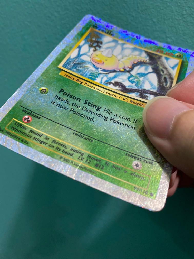 Pokemon Legendary Collection Caterpie Reverse Foil Holo Hobbies Toys pokemon-legendary-collection-caterpie-reverse-foil-holo-hobbies-toys