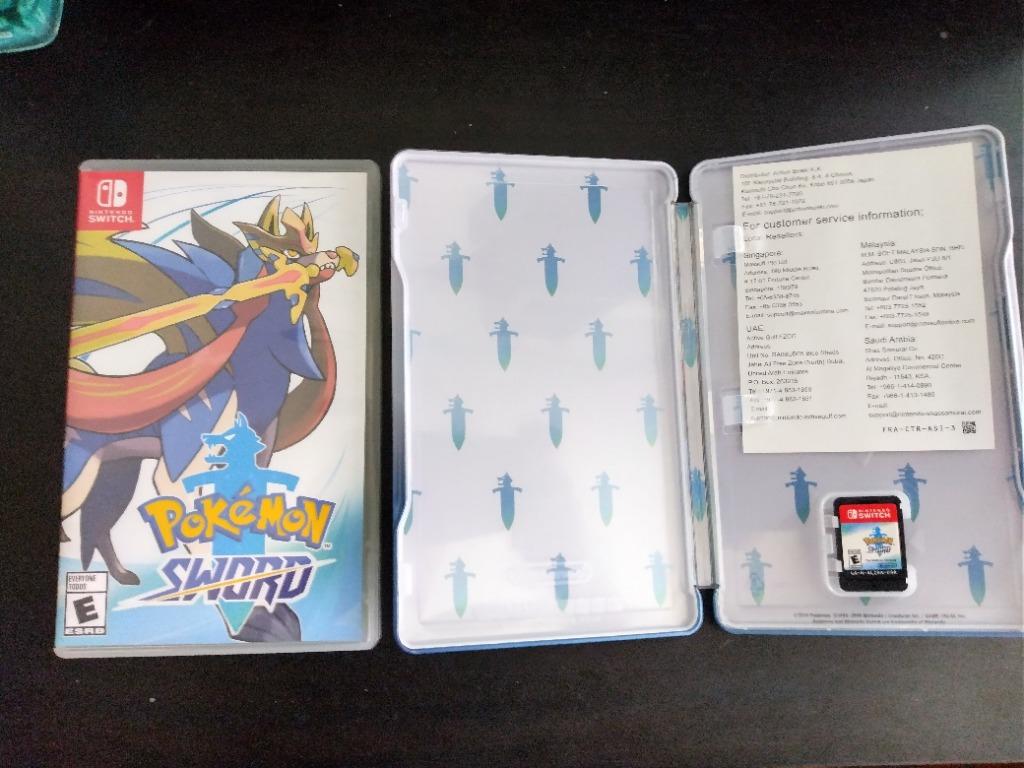 Pokemon Sword Steelcase (Nintendo Switch / Switch Lite), Video Gaming ...