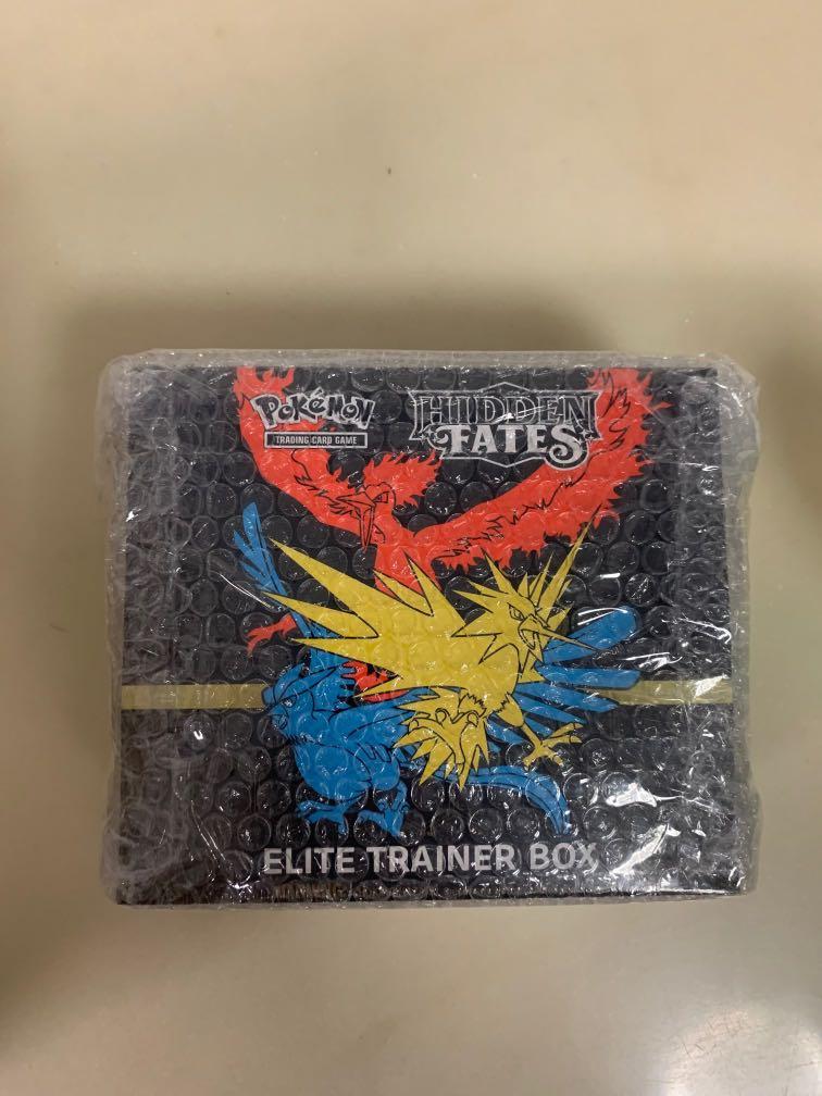 Pokemon TCG hidden fate elite trainer box, Hobbies & Toys, Toys & Games ...