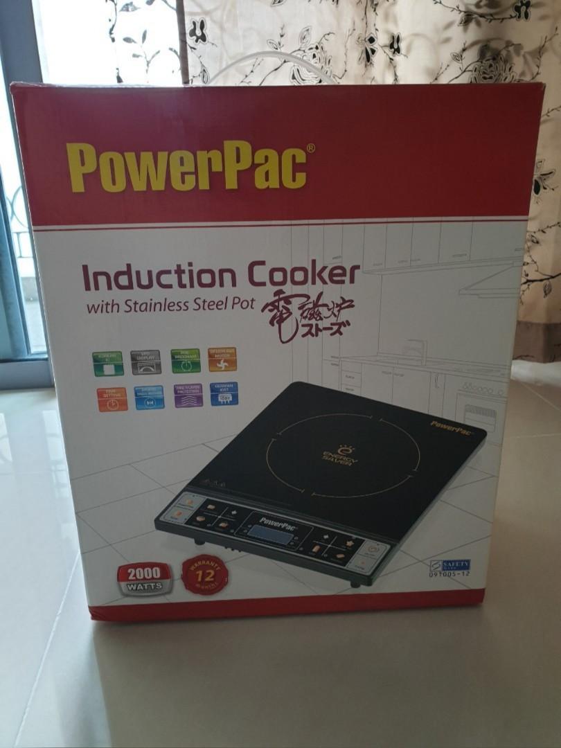 [BNIB] PowerPac Induction Cooker with Pot, TV & Home Appliances ...