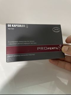 PROfertil Men - Fertility Supplement - 60 Capsules, Health & Nutrition ...