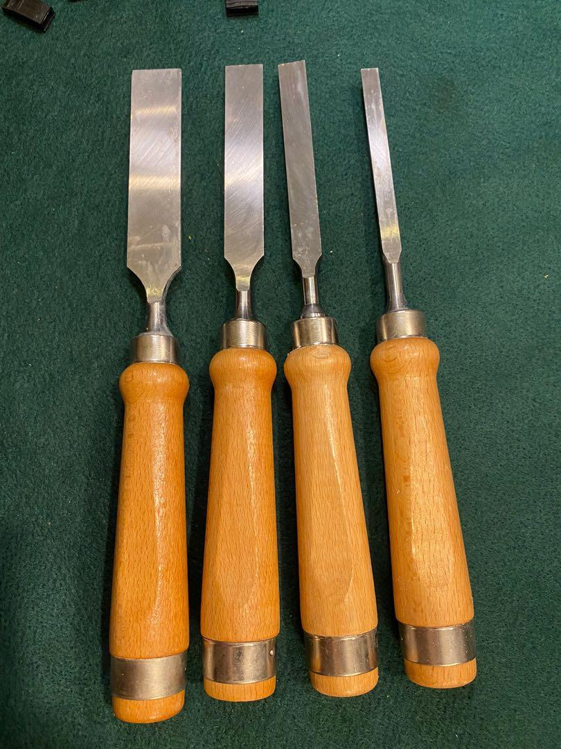 Profi powerfix chisels, set of 4, Furniture & Home Living, Home ...