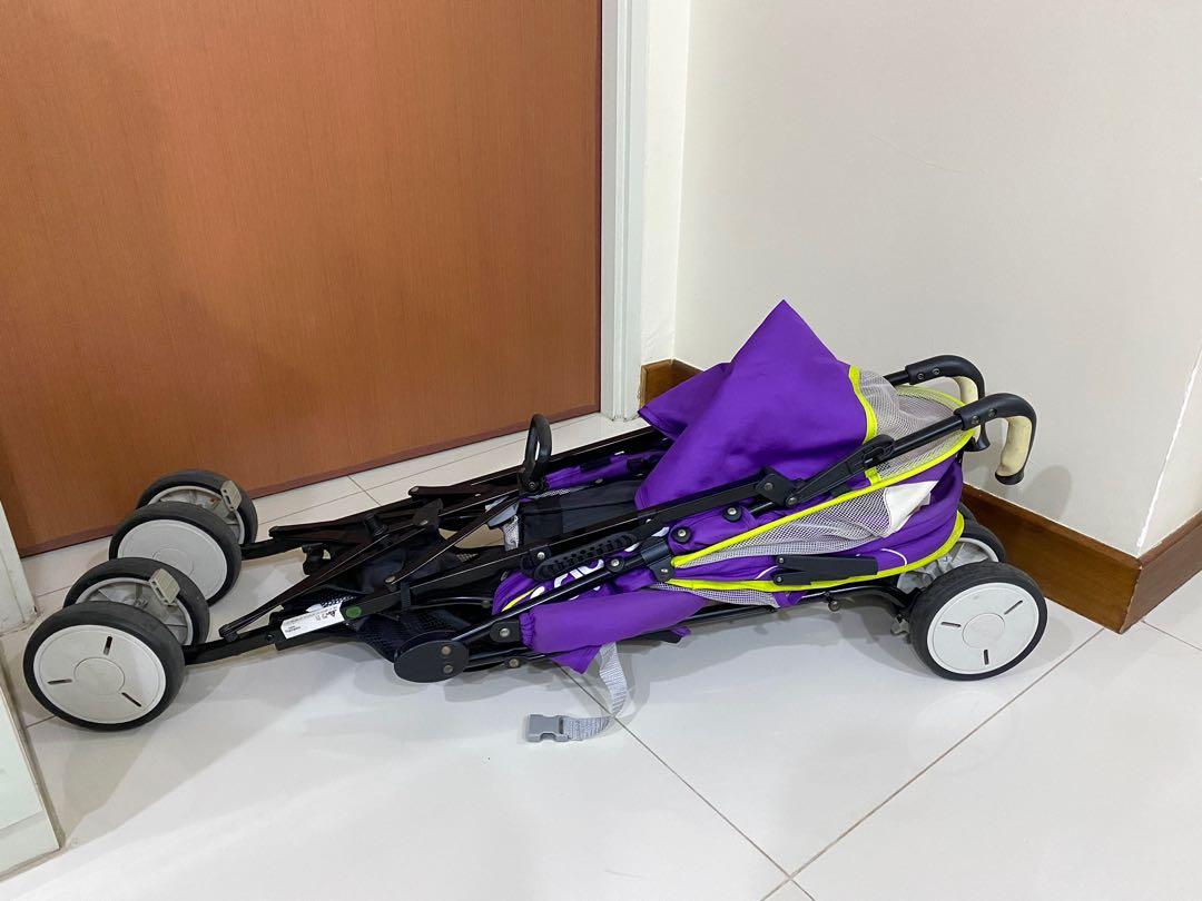 Purple sea baby Pram, Babies & Kids, Going Out, Strollers on Carousell