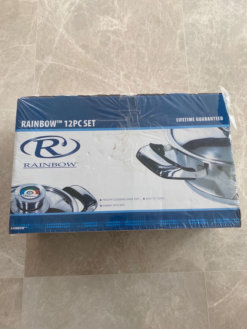 Rainbow cookware 12pc set, Furniture & Home Living, Kitchenware ...