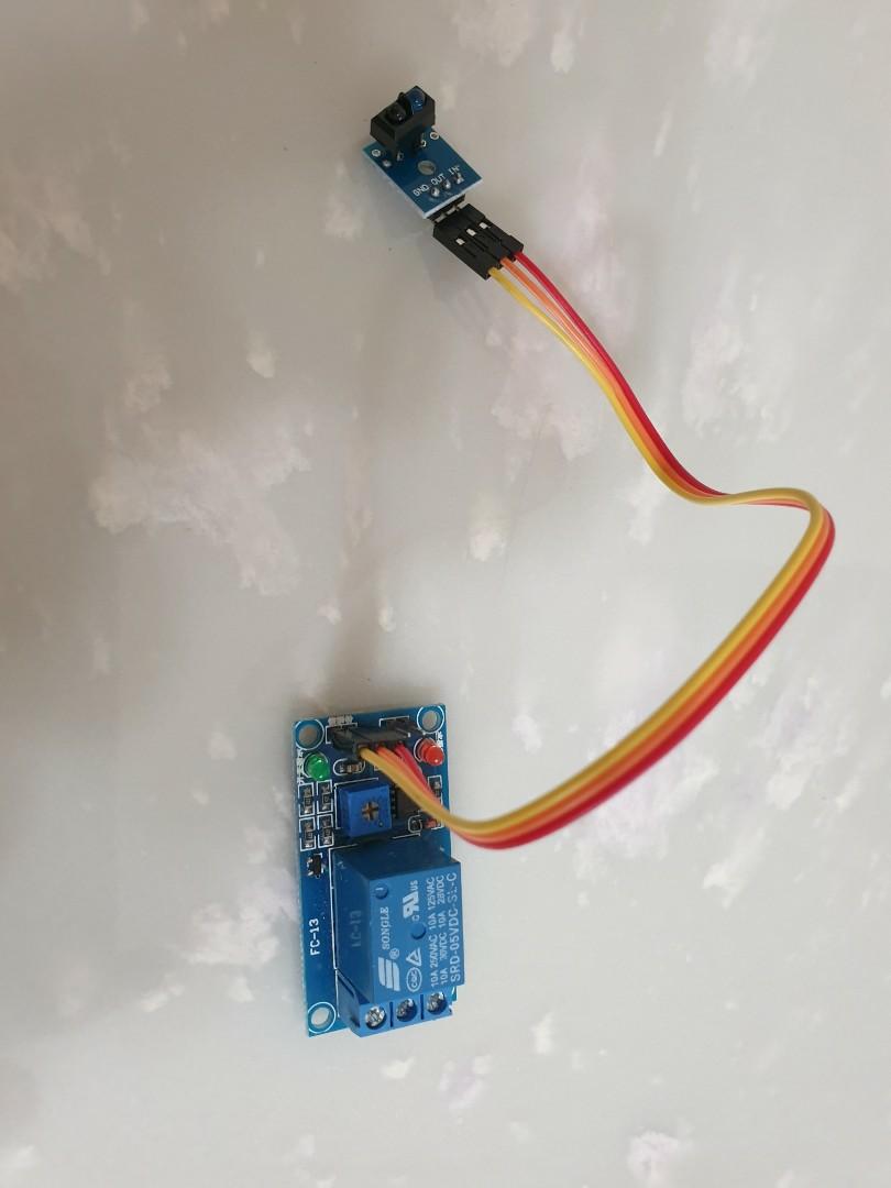 Relay module with IR sensor, Furniture & Home Living, Security & Locks ...