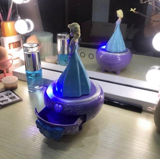 Revolving Frozen Elsa Musical Box, Toys & Games, Others on Carousell