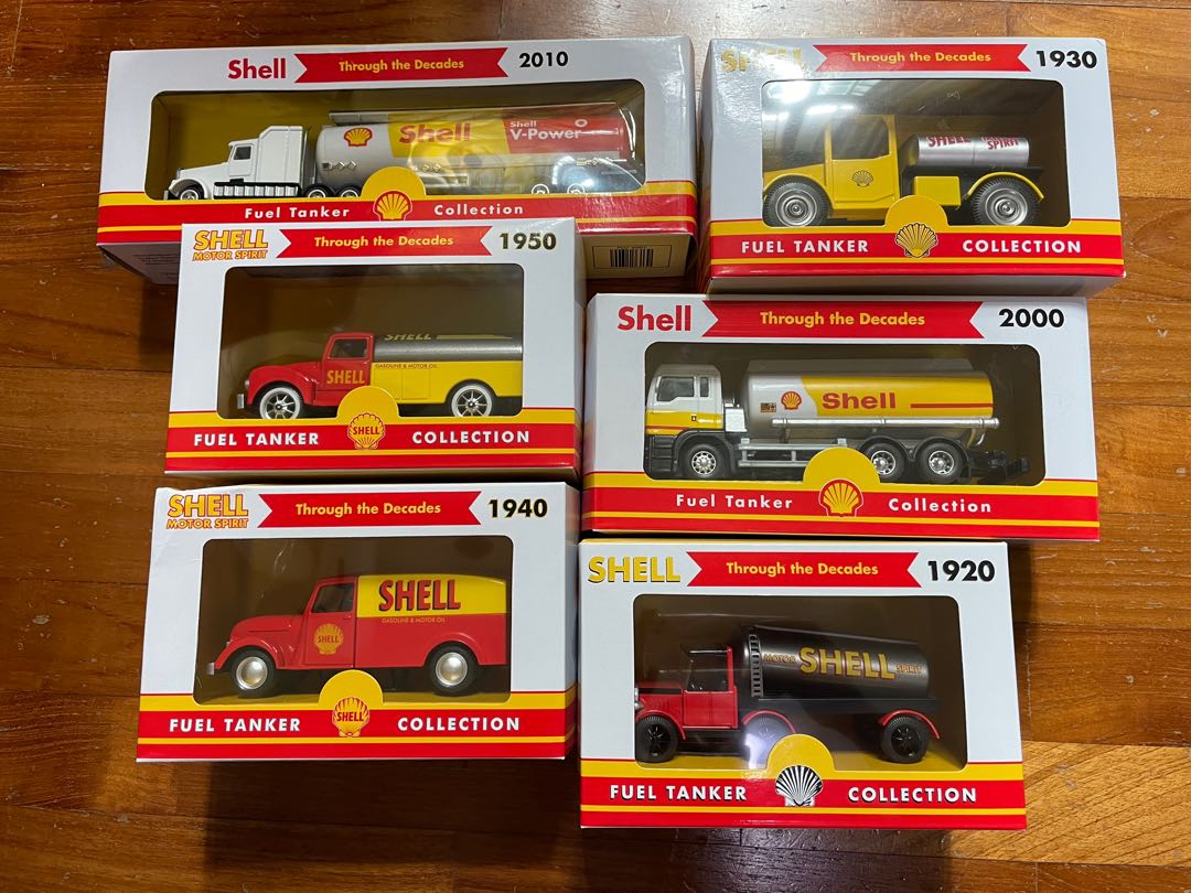 shell fuel tanker collection, Hobbies & Toys, Toys & Games on Carousell