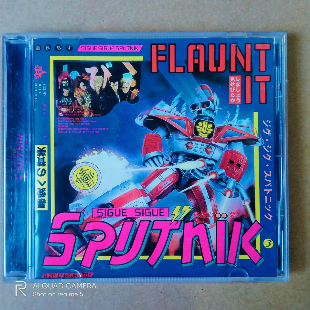Sigue Sigue Sputnik - Flaunt It / Dress For Excess (2 Album on 1 CD ...