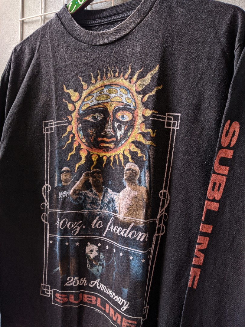 Sublime t shirt kaos band long sleeve punk rock redhot nofx bad ...