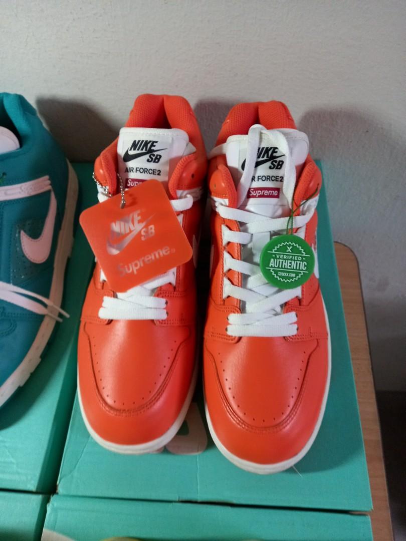 Supreme x Nike SB AF2 Low (Whole set), Men's Fashion, Footwear ...