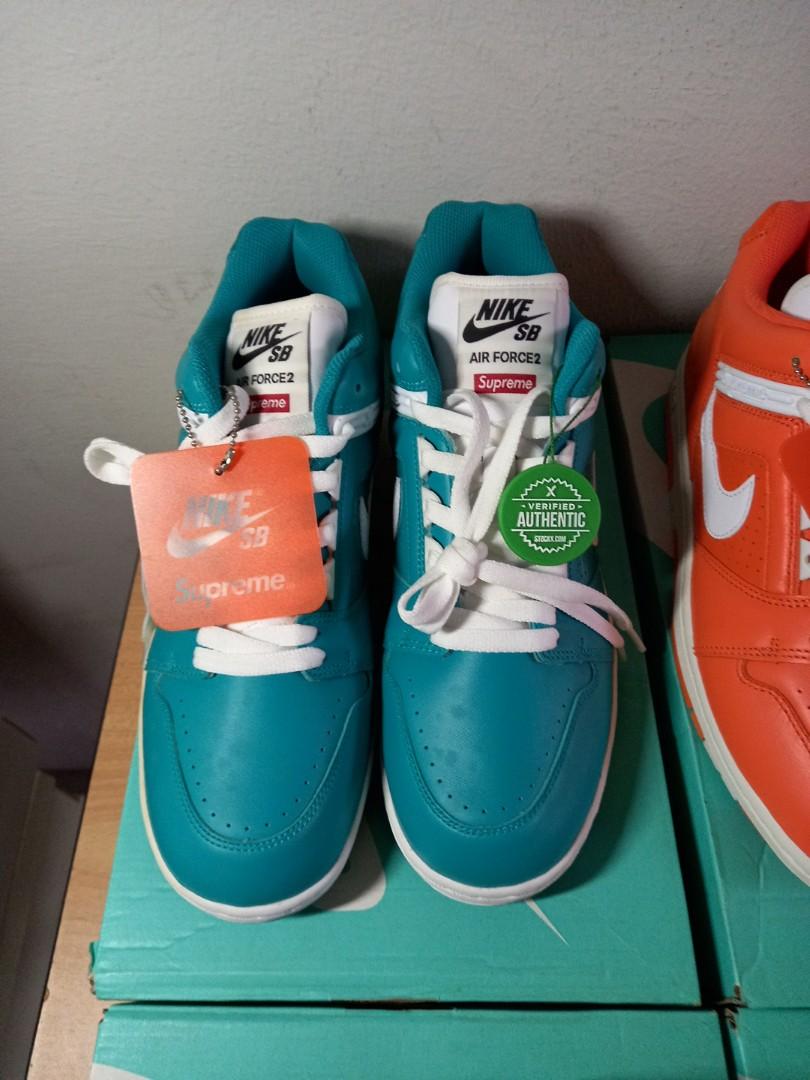 Supreme x Nike SB AF2 Low (Whole set), Men's Fashion, Footwear ...