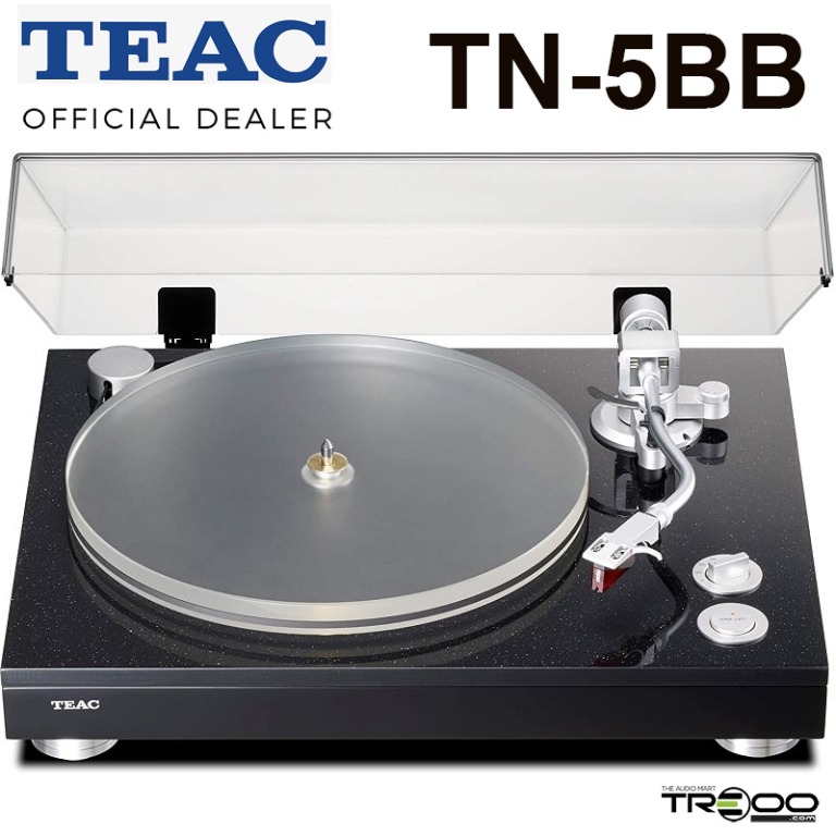 TEAC TN-5BB Belt-Drive Analog Turntable with XLR Balanced Output, Audio, Other Audio Equipment ...