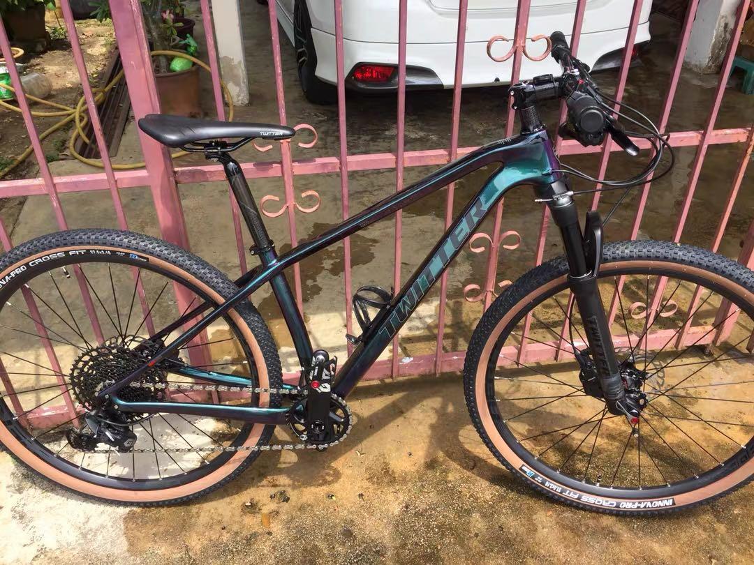Twitter warrior pro carbon mountain bike, Sports Equipment, Bicycles ...