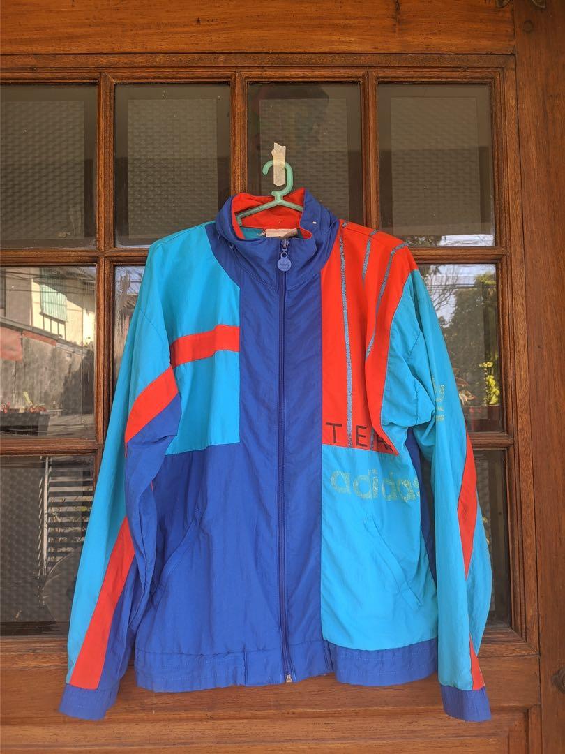 VINTAGE ADIDAS TRI-COLOR, Men's Fashion, Coats, Jackets and Outerwear ...