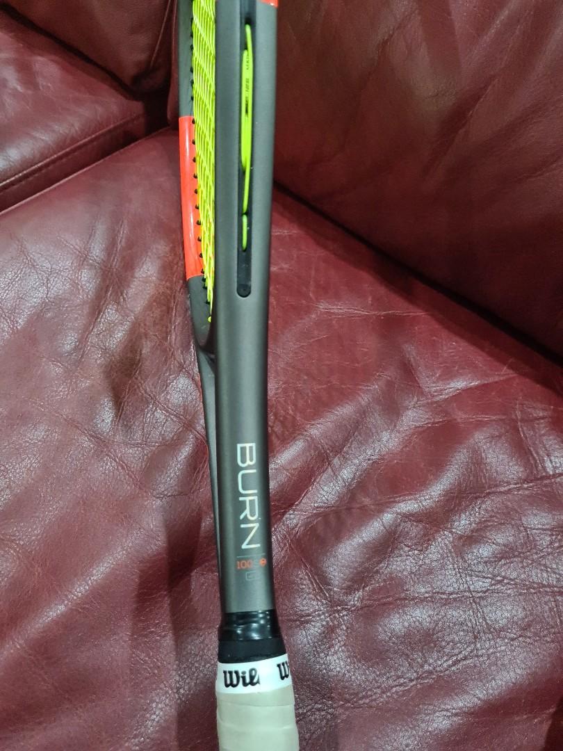 Wilson Burn 100S V2 brand new racquet, Sports Equipment, Sports & Games ...
