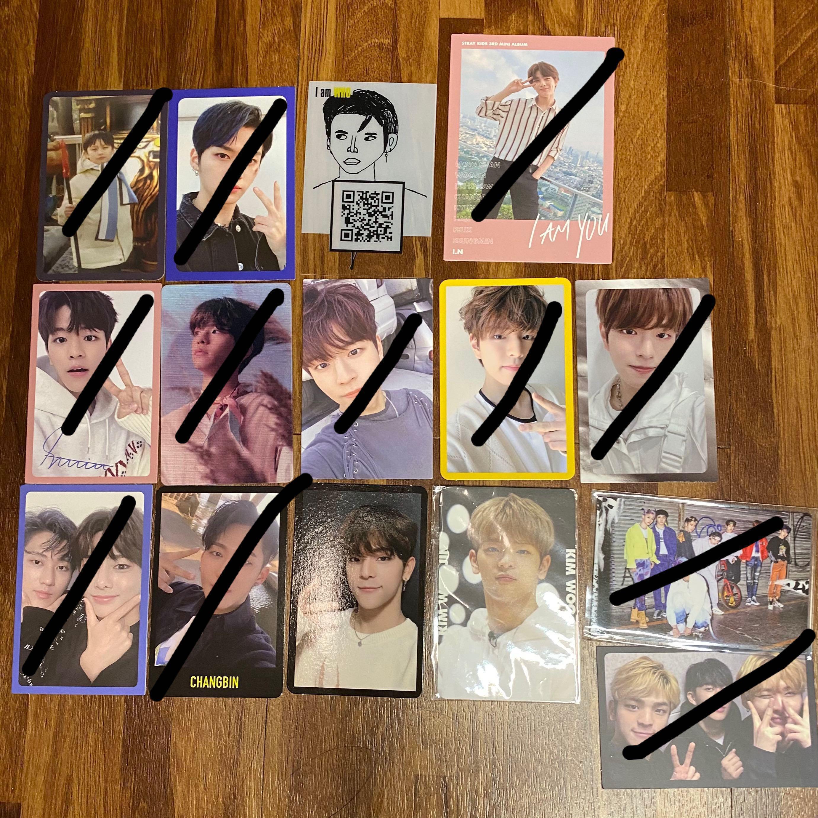 [WTS] Stray Kids SKZ Photocards (Lee Know, IN, Seungmin, Changbin ...