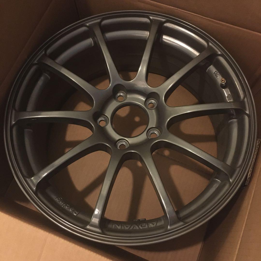 【CNY Sale】17" Advan Racing RS Rims (Original), Car Accessories, Tyres ...