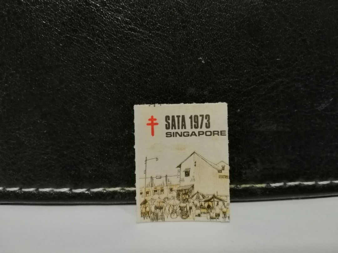 1973 Singapore SATA Sticker Street Scene, Hobbies & Toys, Collectibles ...