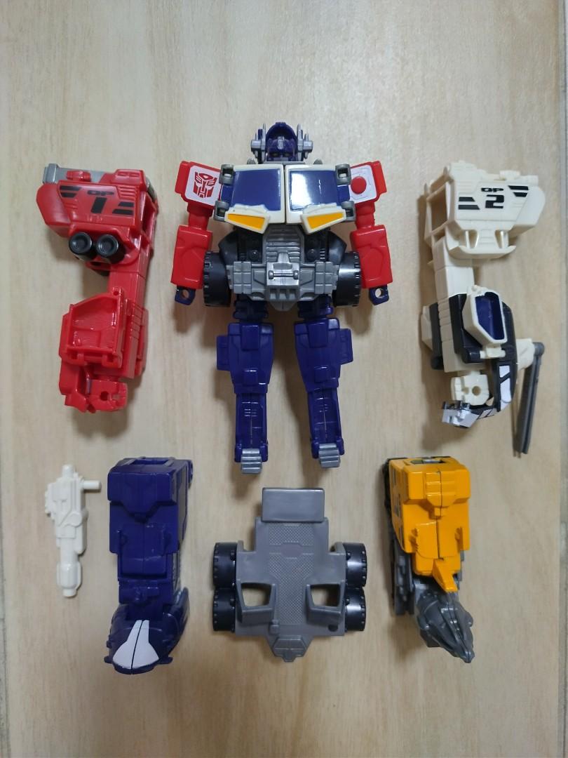 變形金剛 超連結 柯柏文 Transformers Superlink Grand Convoy 麥加登 Energon Megatron ...