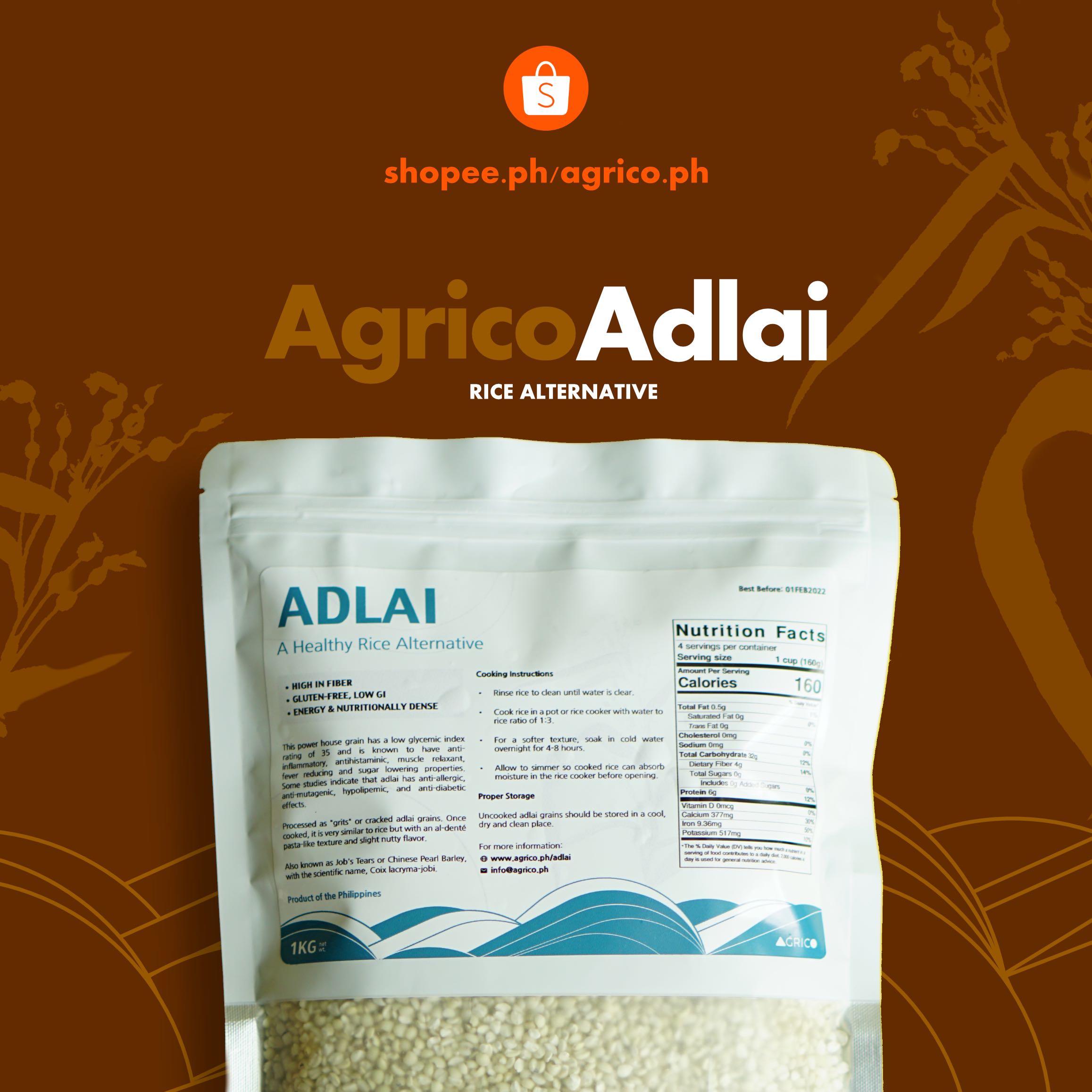 Organic Adlai Rice 1kg, Food & Drinks, Local Eats on Carousell