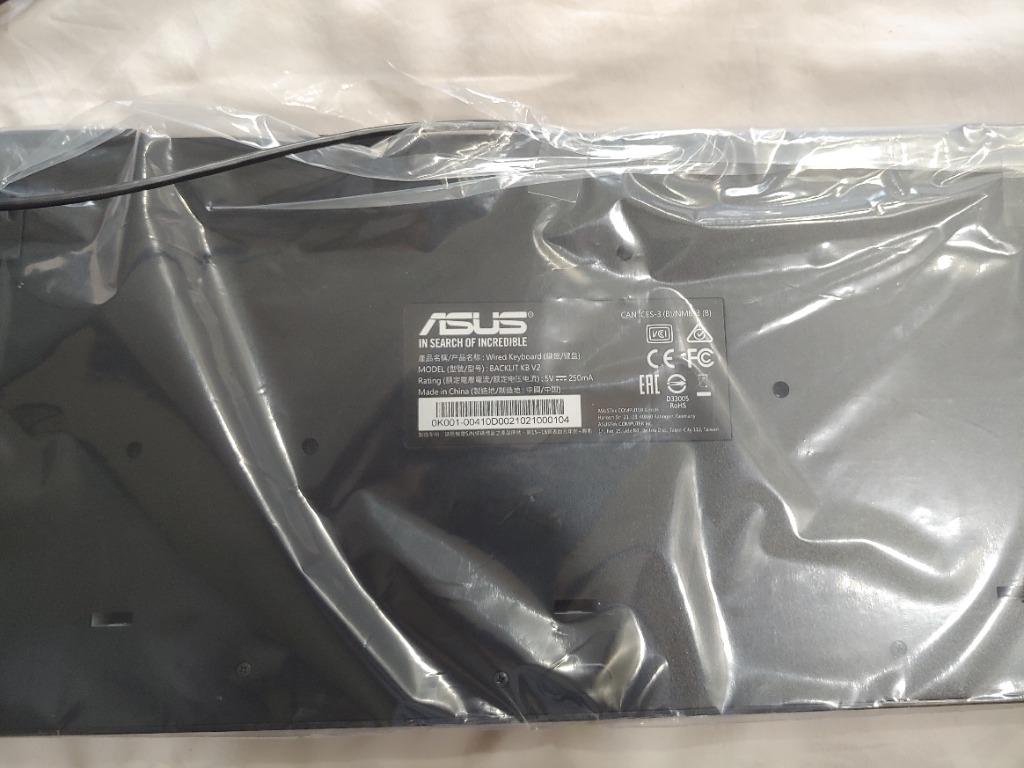 Asus Keyboard Backlit KB V2, Computers & Tech, Parts & Accessories ...