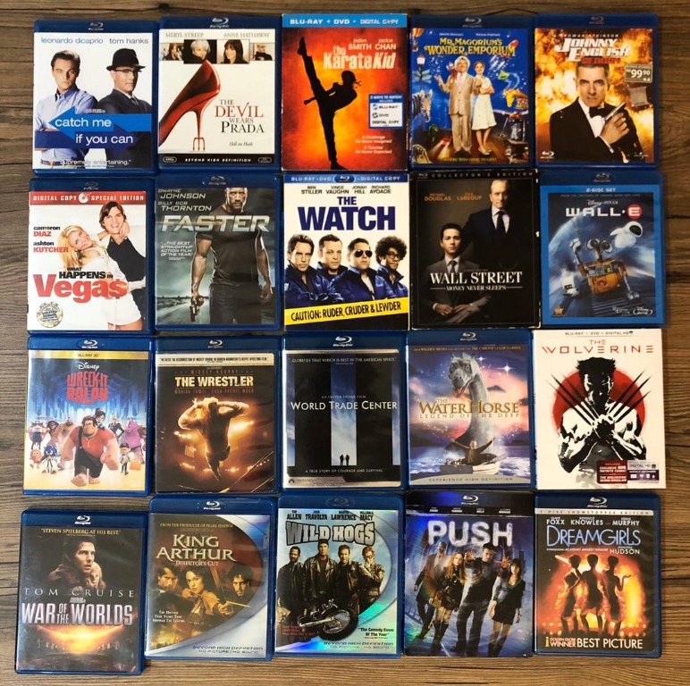 AUTHENTIC BLU-RAY MOVIES, Hobbies & Toys, Music & Media, CDs & DVDs on ...