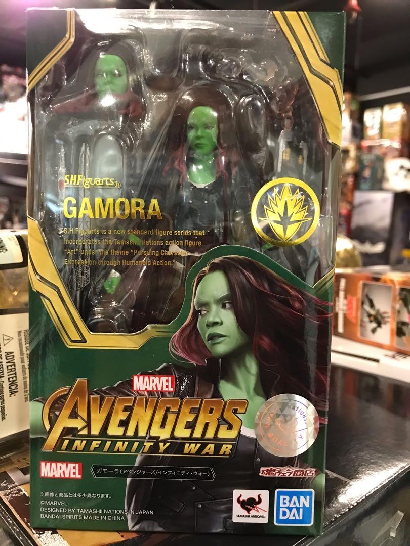 Bandai SHF S.H.Figuarts Gamora (Avengers Infinity War) Tamashii ...