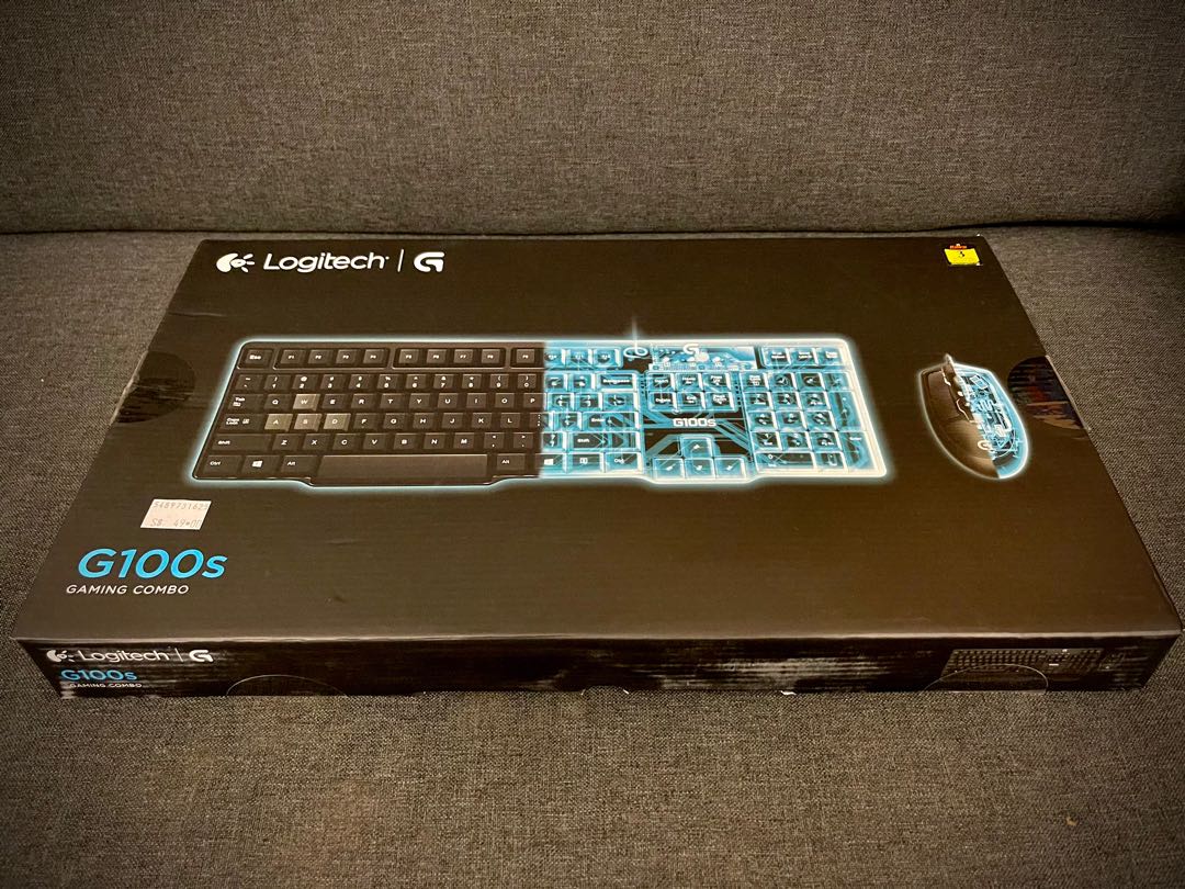 BNIB Logitech G100S Gaming Combo Keyboard and Mouse, Computers & Tech, Parts & Accessories ...