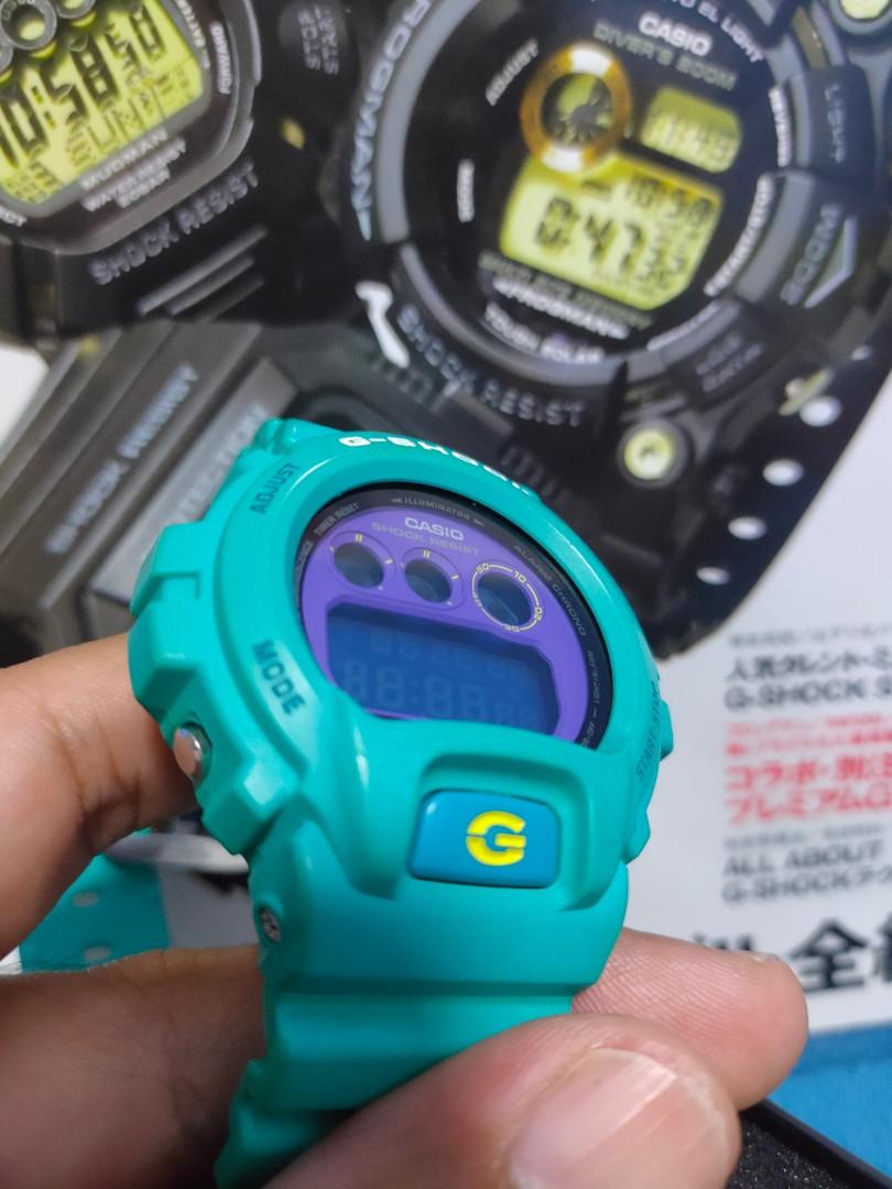 Casio G-shock DW-6900SN-3 dw6900 crazy colours deadstock rare, Mobile ...