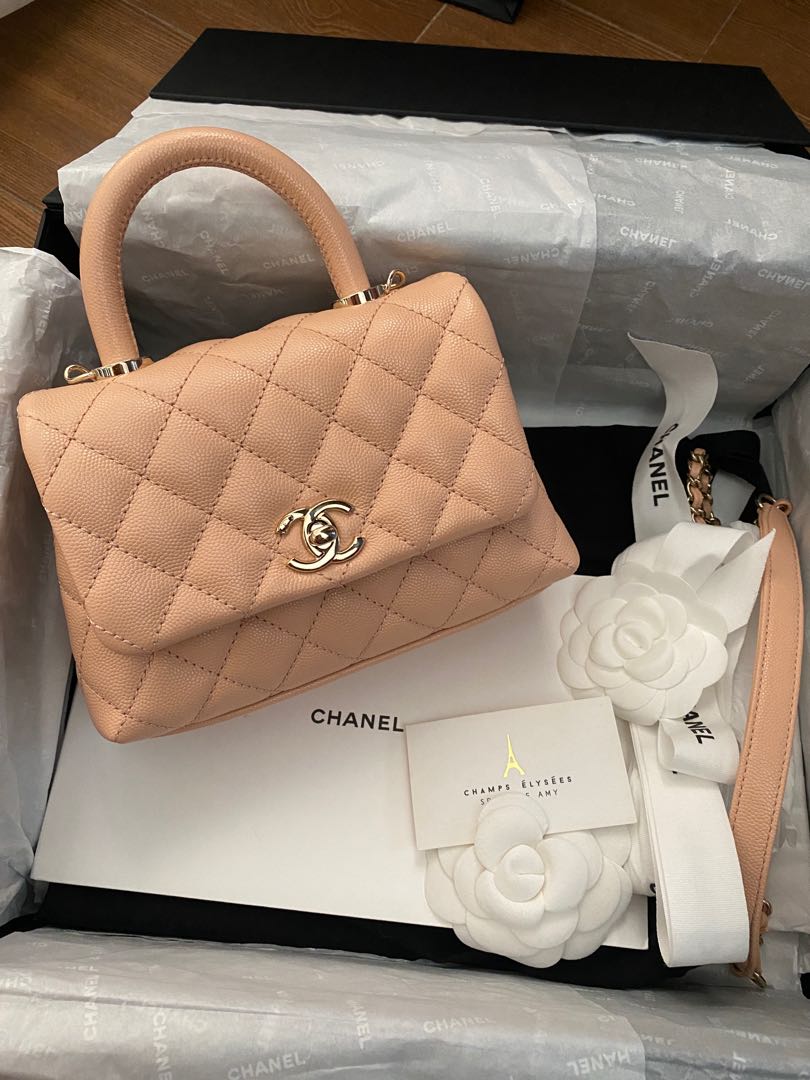 Chanel Coco Handle Extra Mini, Luxury, Bags & Wallets on Carousell