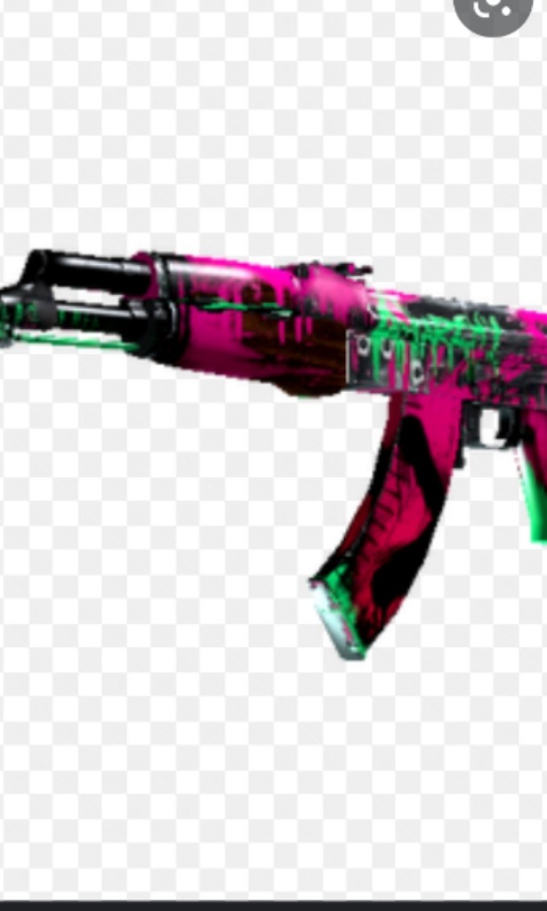 CSGO AK NEON REVOLUTION, Video Gaming, Video Games, Nintendo on Carousell