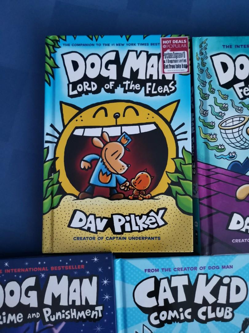 Dog man books by DAV PILKEY|fetch-22|lord of the fleas|grime and ...