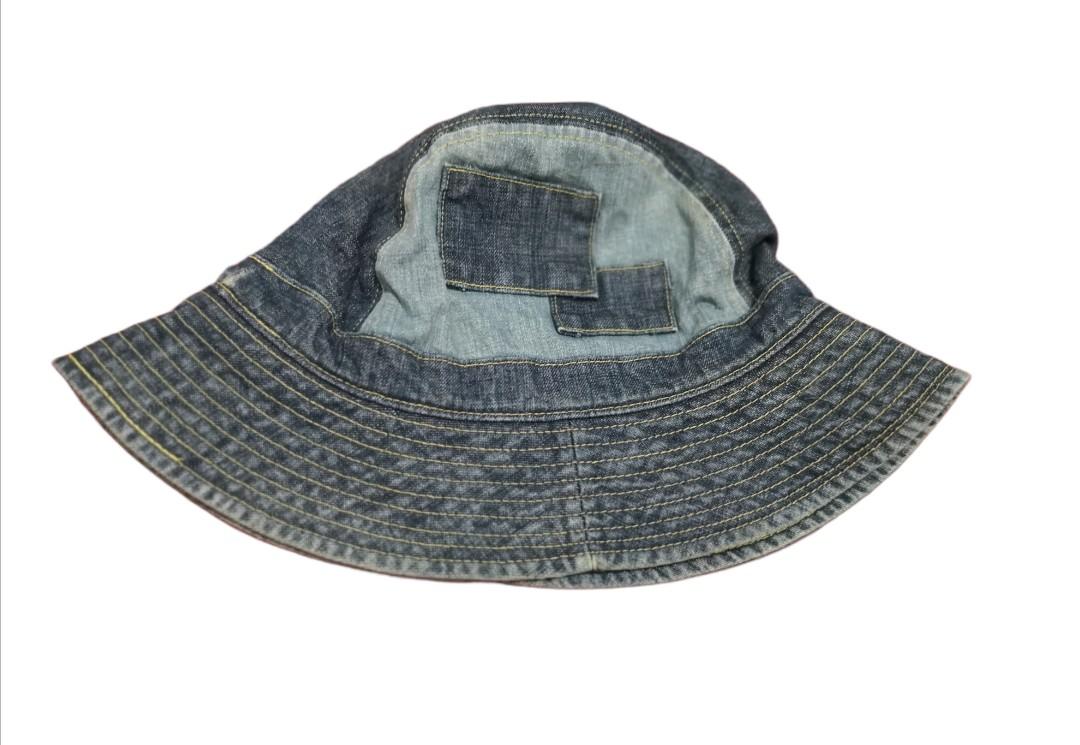DSGN SWG BY SWAGGER JAPAN PATCHWORK DENIM HAT, Men's Fashion, Watches ...