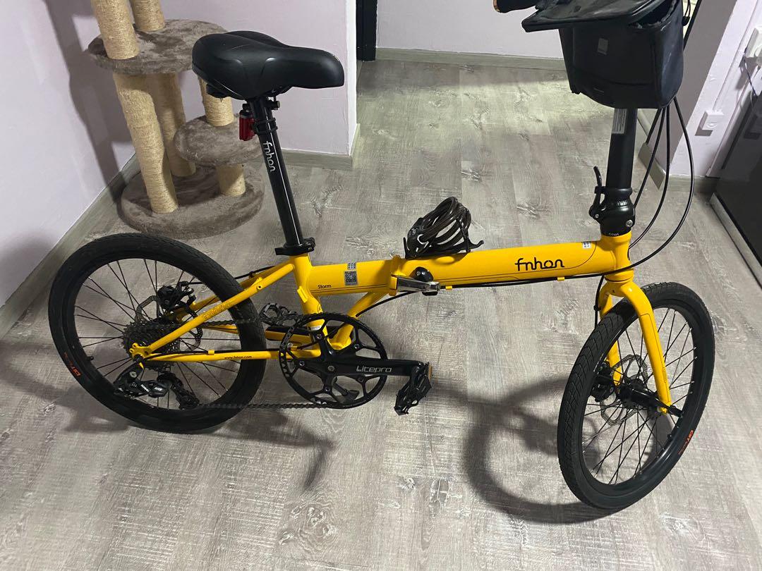 fnhon folding bike (upgraded), Bicycles & PMDs, Bicycles, Others on ...