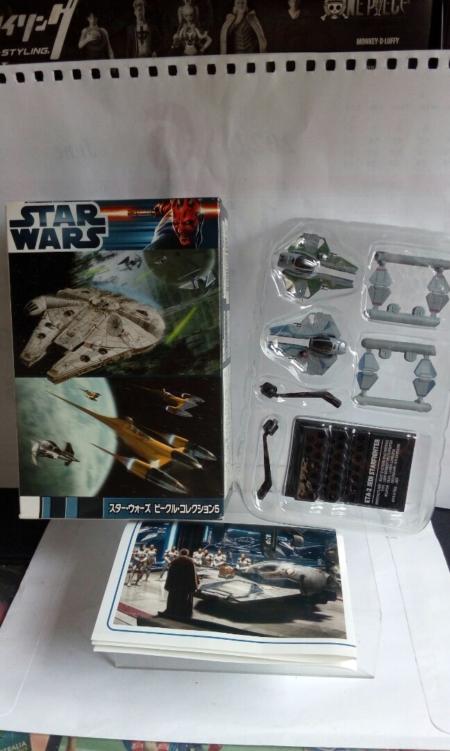 F-toys star wars vehicle collection 5 1/144 ETA-2 jedi starfighter 星球大戰 ...