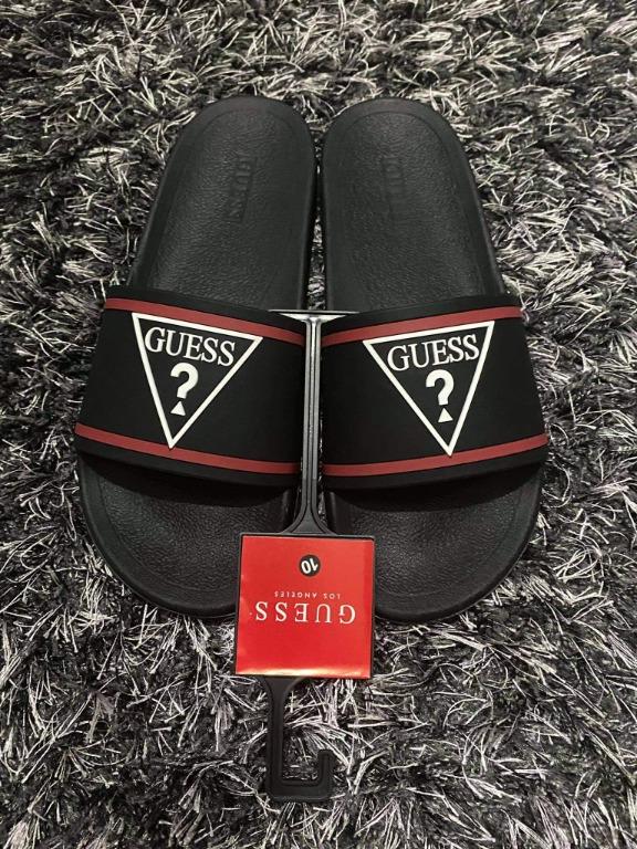 GUESS SLIDES, for men, Men's Fashion, Footwear, Slippers & Slides on ...