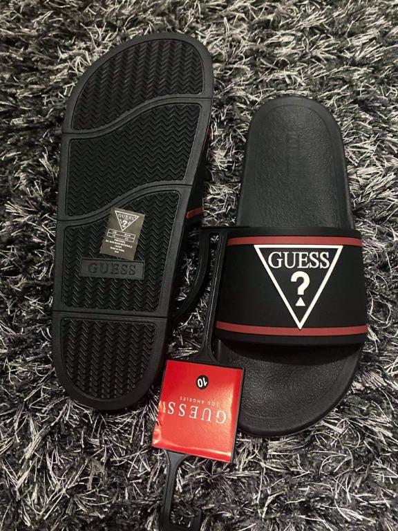 GUESS SLIDES, for men, Men's Fashion, Footwear, Slippers & Slides on ...