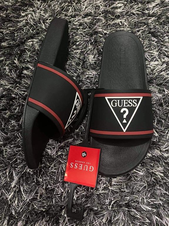 GUESS SLIDES, for men, Men's Fashion, Footwear, Slippers & Slides on ...
