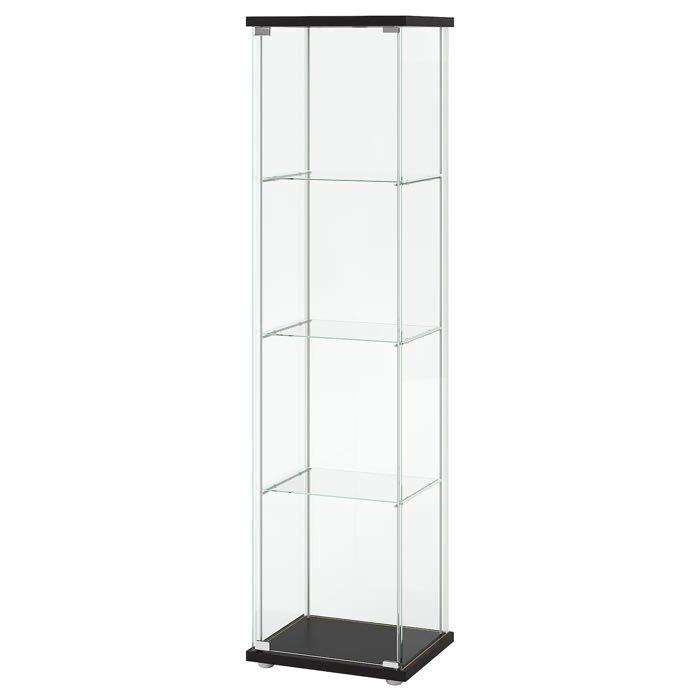 Ikea Glass Display Cabinet, Furniture & Home Living, Furniture, Shelves ...