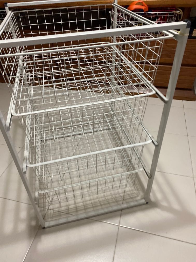 Ikea wire drawer, Furniture & Home Living, Furniture, Shelves, Cabinets ...