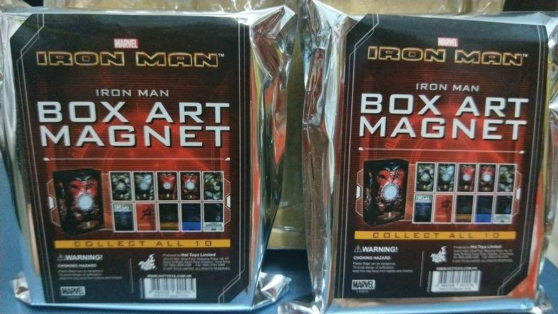 IRON MAN - Box Art Magnet, Hobbies & Toys, Toys & Games on Carousell