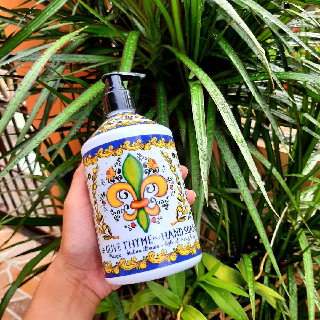 ITALIAN DERUTA PERUGIA COLLECTION (HAND SOAP), Beauty & Personal Care ...