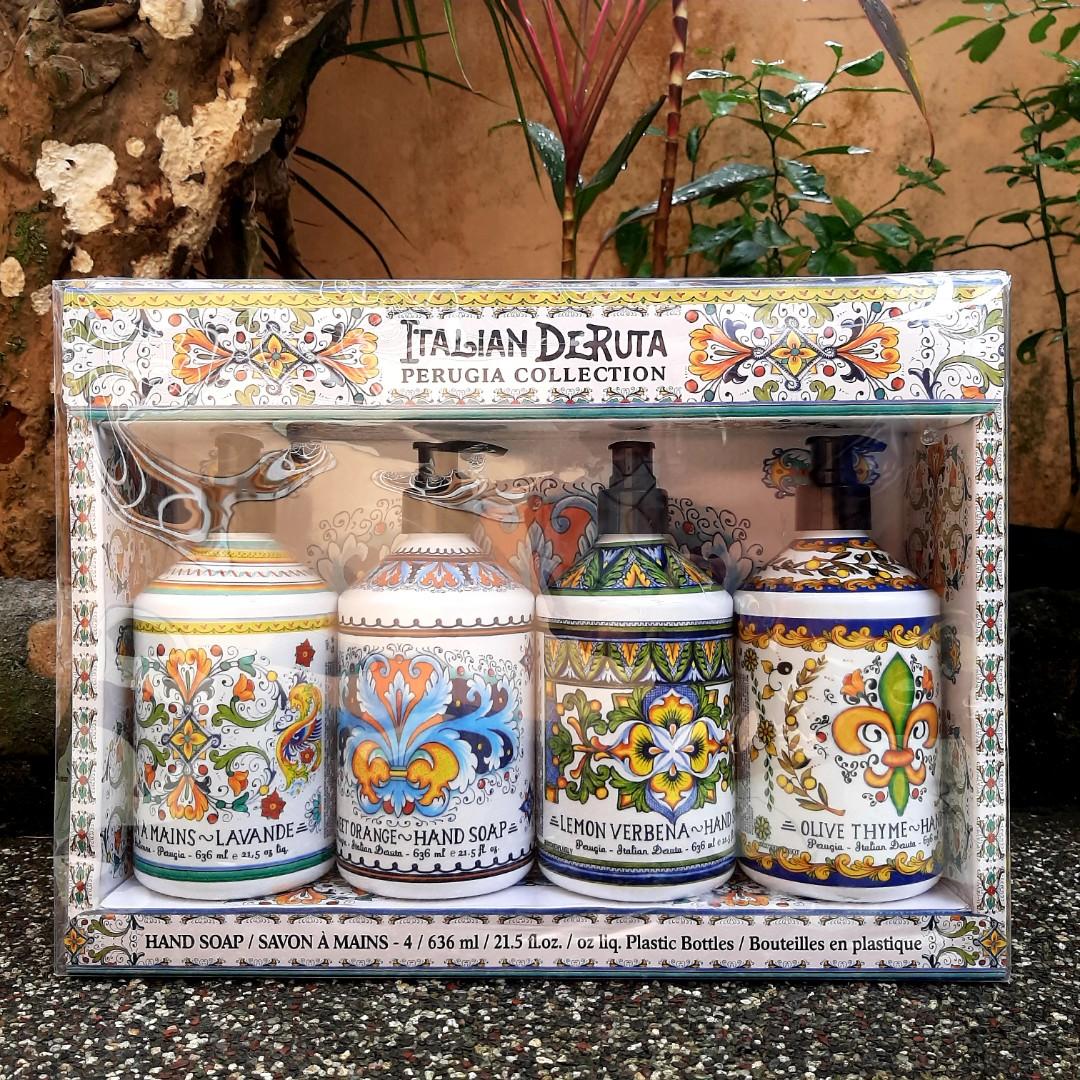 ITALIAN DERUTA PERUGIA COLLECTION (HAND SOAP), Beauty & Personal Care ...