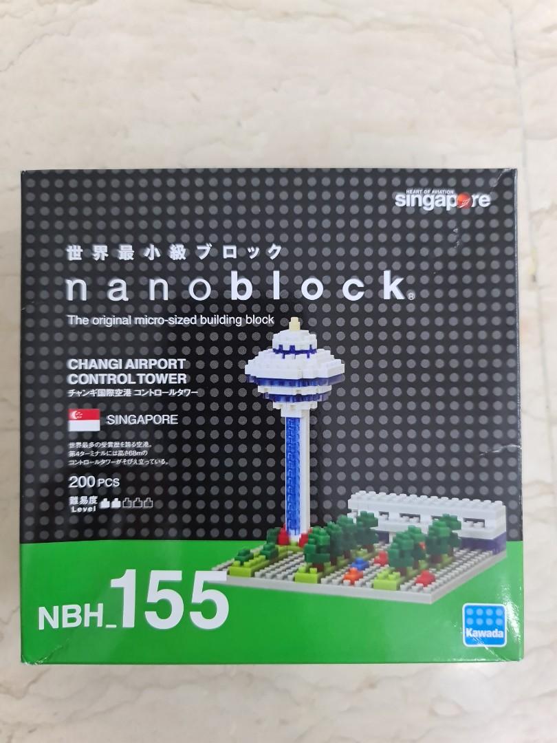 Kawada Nanoblock Changi Airport Control Tower, Hobbies & Toys, Toys & Games on Carousell