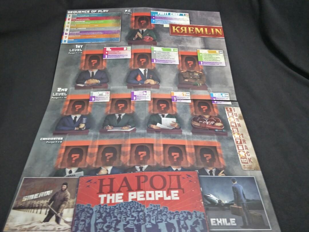 Kremlin board game by Jolly Roger Games, Hobbies & Toys, Toys & Games ...