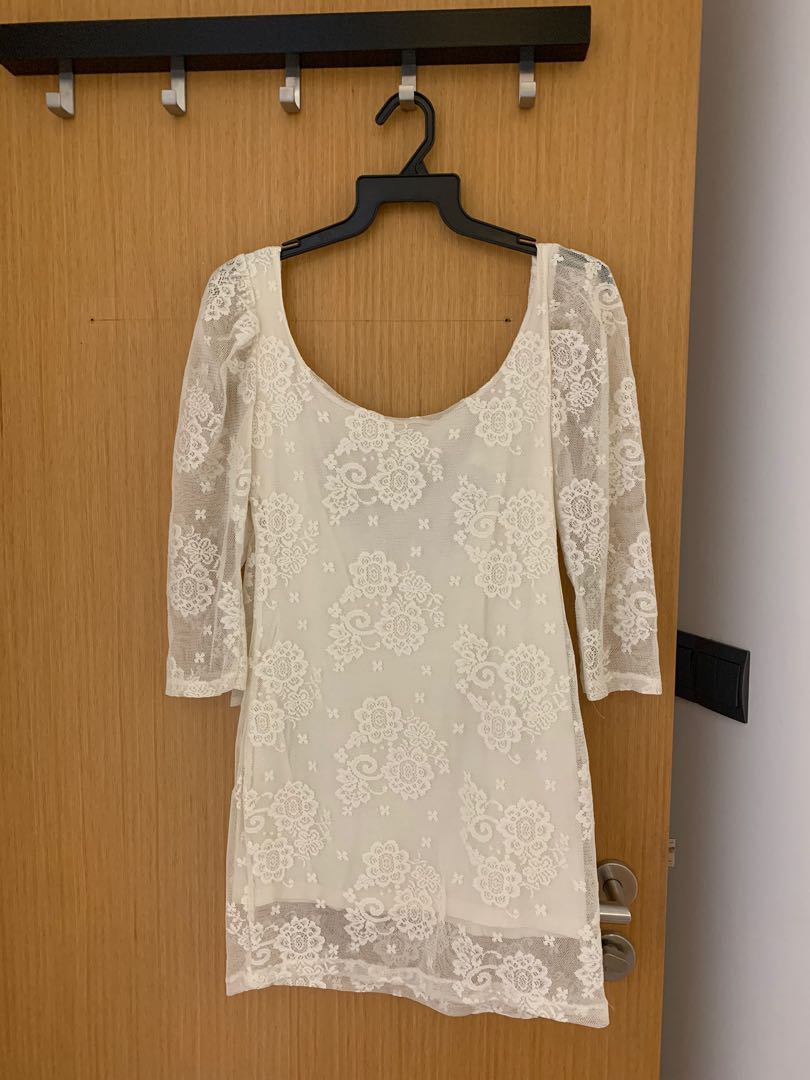 Lacy dressed, Women's Fashion, Dresses & Sets, Evening dresses & gowns ...