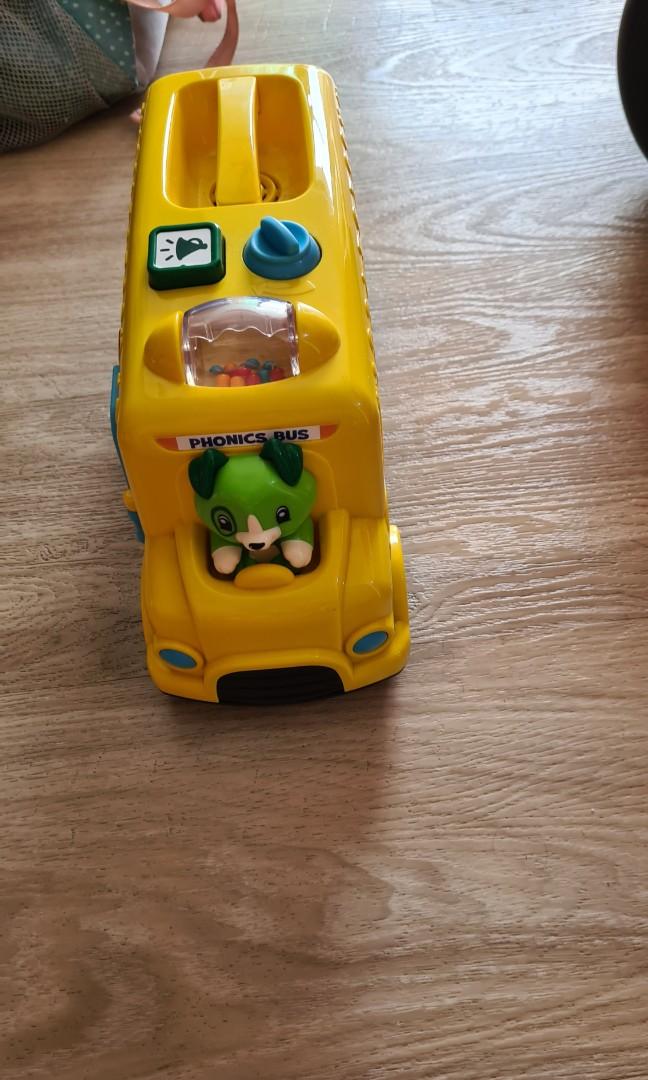 LEAP FROG Phonics bus, Hobbies & Toys, Toys & Games on Carousell